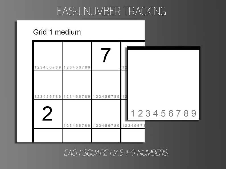 Remarkable 2 Puzzle Template | Sudoku | Digital PDF | Digital Download ...