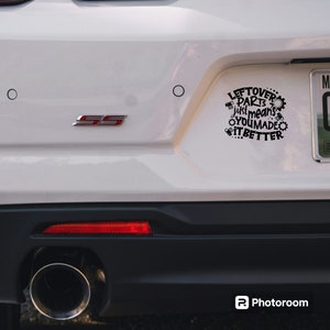 Custom Mechanic Decal - Etsy