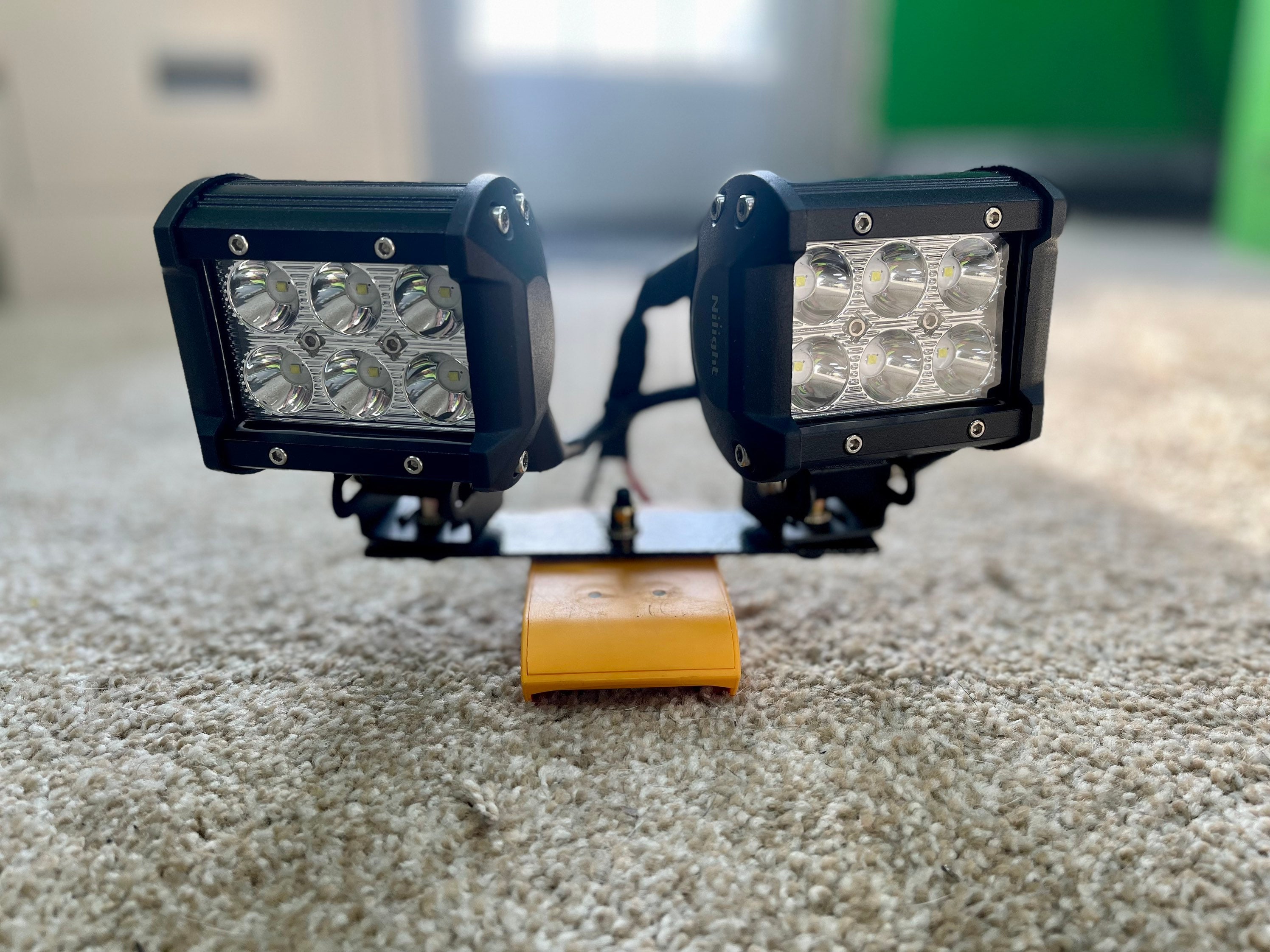 Dewalt Battery Powered Double Led Work Light - Etsy