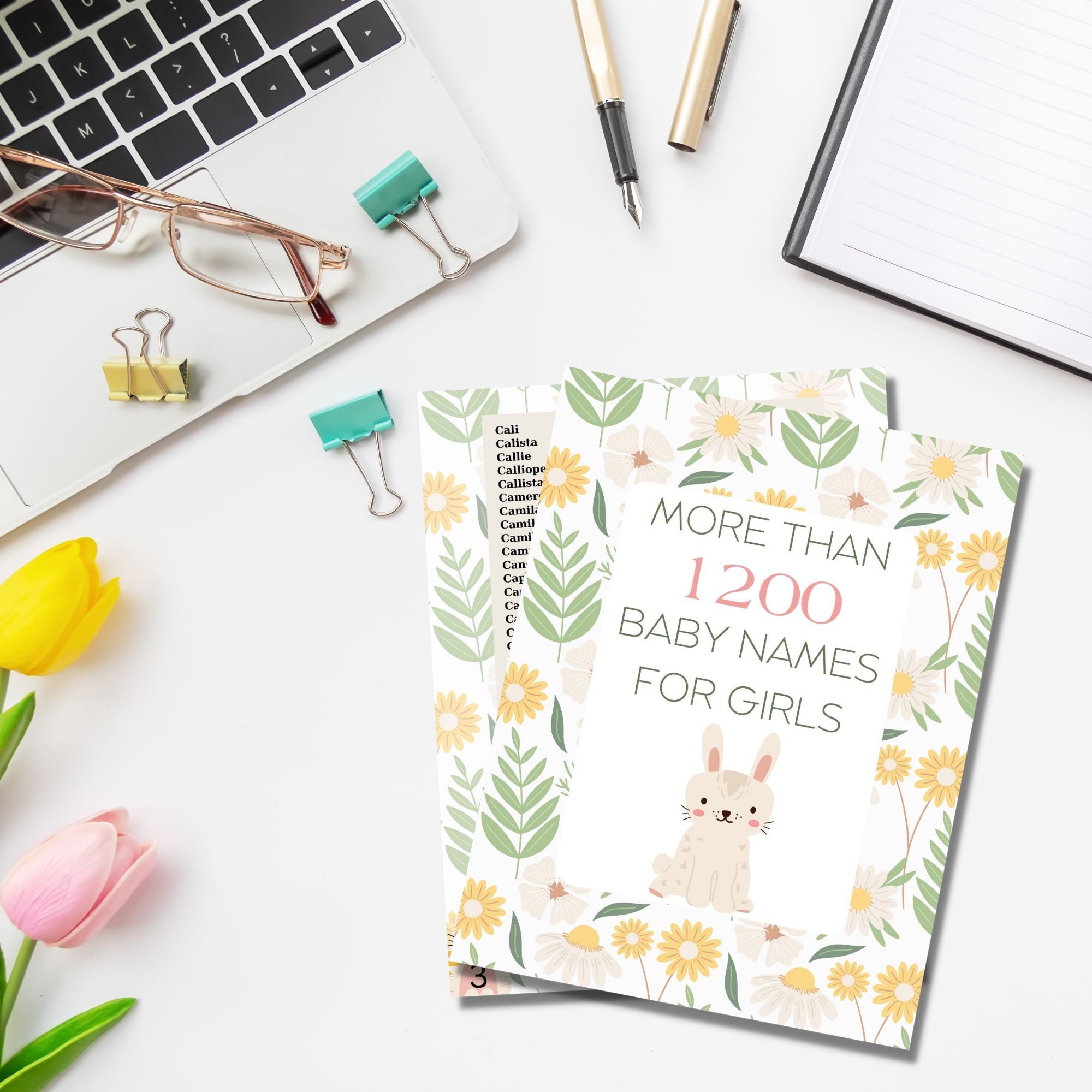 PRINTABLE List of Over 1200 Baby Names for Girls, A to Z Name Ideas for ...