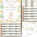 Bundle of Two PRINTABLE Lists of Baby Names, One for Girls, One for ...