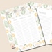 Bundle of Two PRINTABLE Lists of Baby Names, One for Girls, One for ...