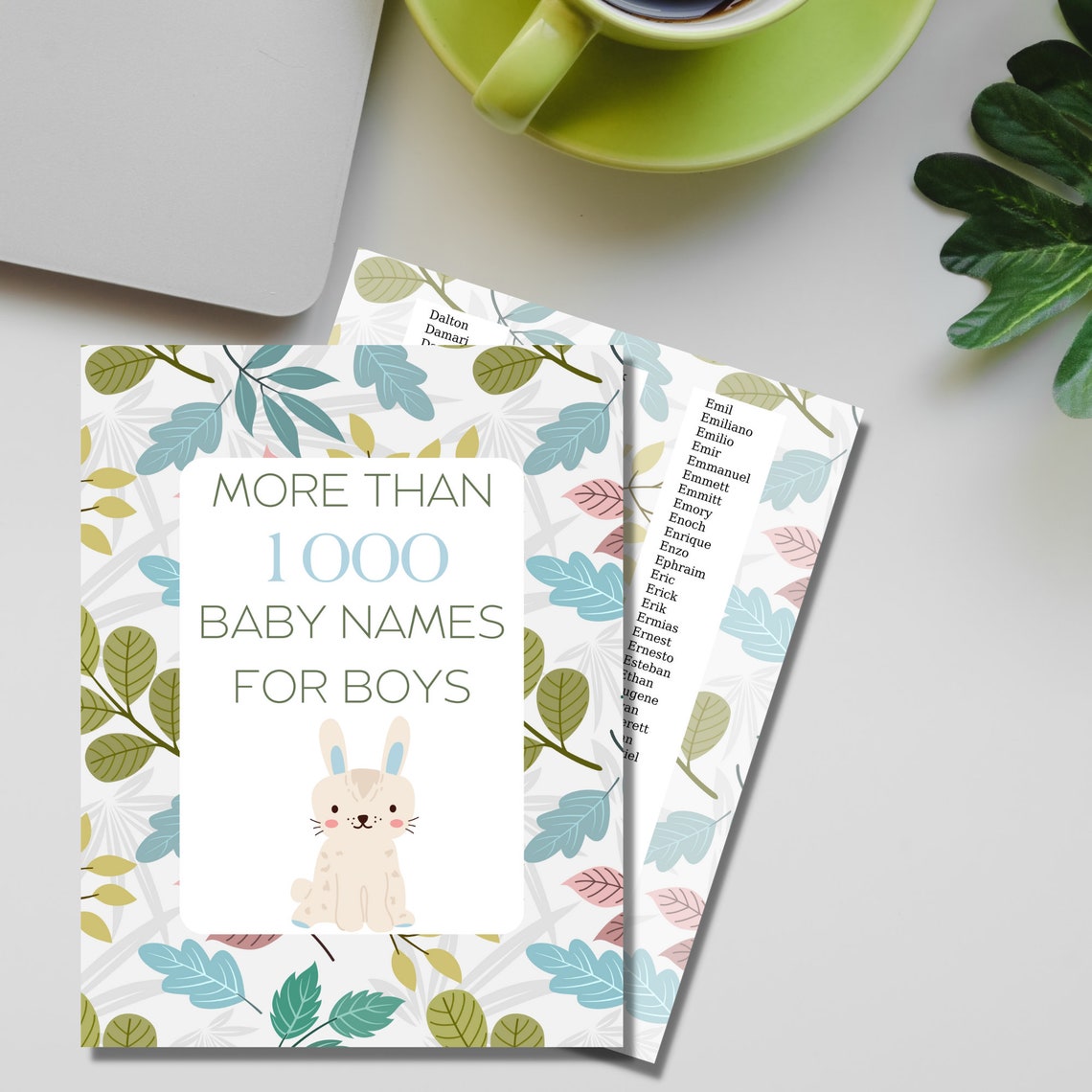 PRINTABLE List of Over 1000 Baby Names for Boys, A to Z Name Ideas for ...