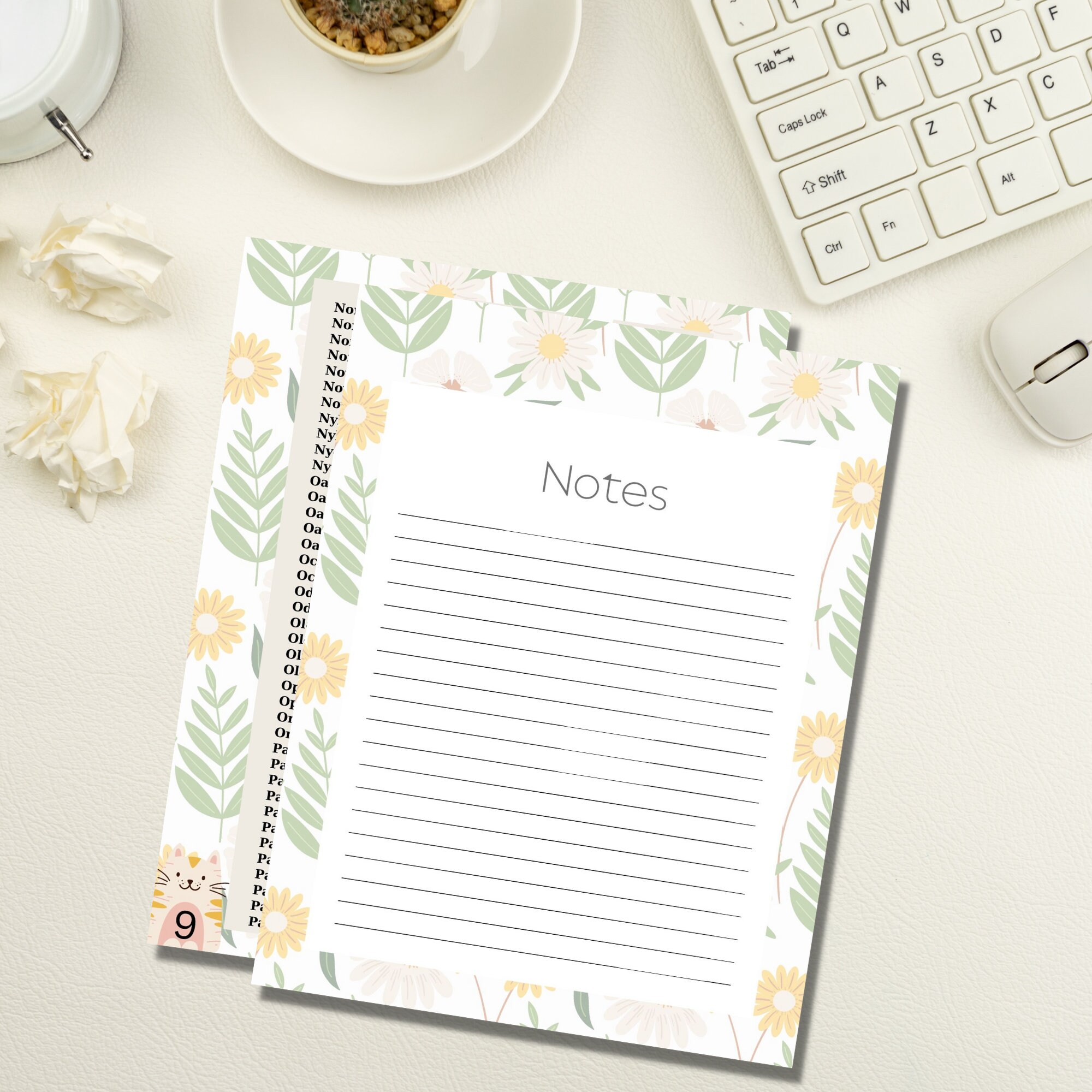 Bundle of Two PRINTABLE Lists of Baby Names, One for Girls, One for ...