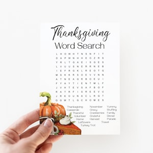 Thanksgiving Games, Word Search, Autumn Games,fall Activities , Fall ...