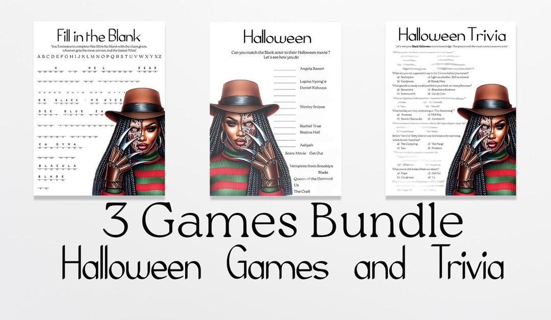 Spooky Soul Fun! the Ultimate African American Halloween Games ...