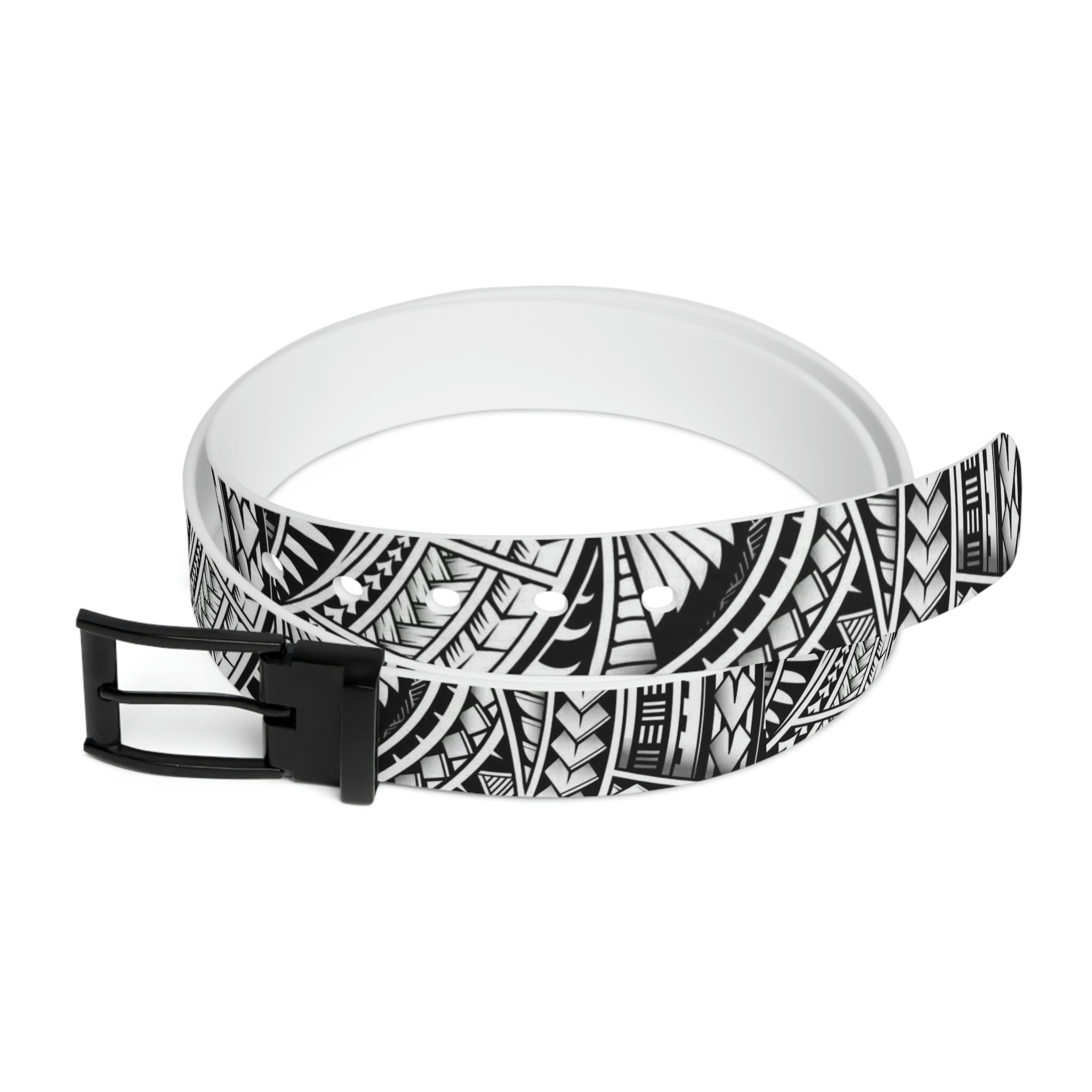 Fiji Print Polynesian Samoan Hawaiian Tongan Tribal Tapa Print Belt - Etsy