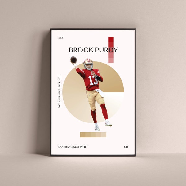 Brock Purdy Poster - Etsy
