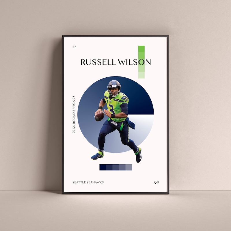 Russell Wilson - Etsy