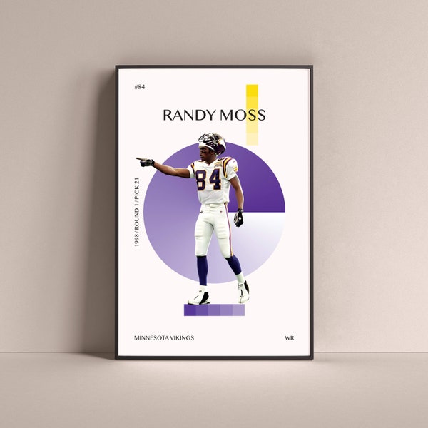 Randy Moss - Etsy