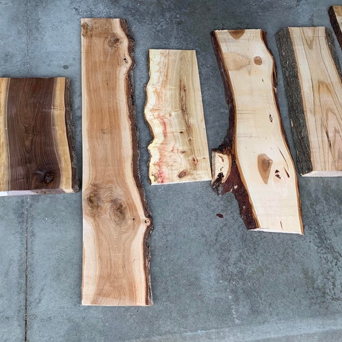 Douglas Fir Live Edge Slabs - Etsy