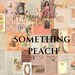 Vintage Something Peach Journal, Printable Vintage Paper, Digital ...