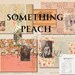 Vintage Something Peach Journal, Printable Vintage Paper, Digital ...