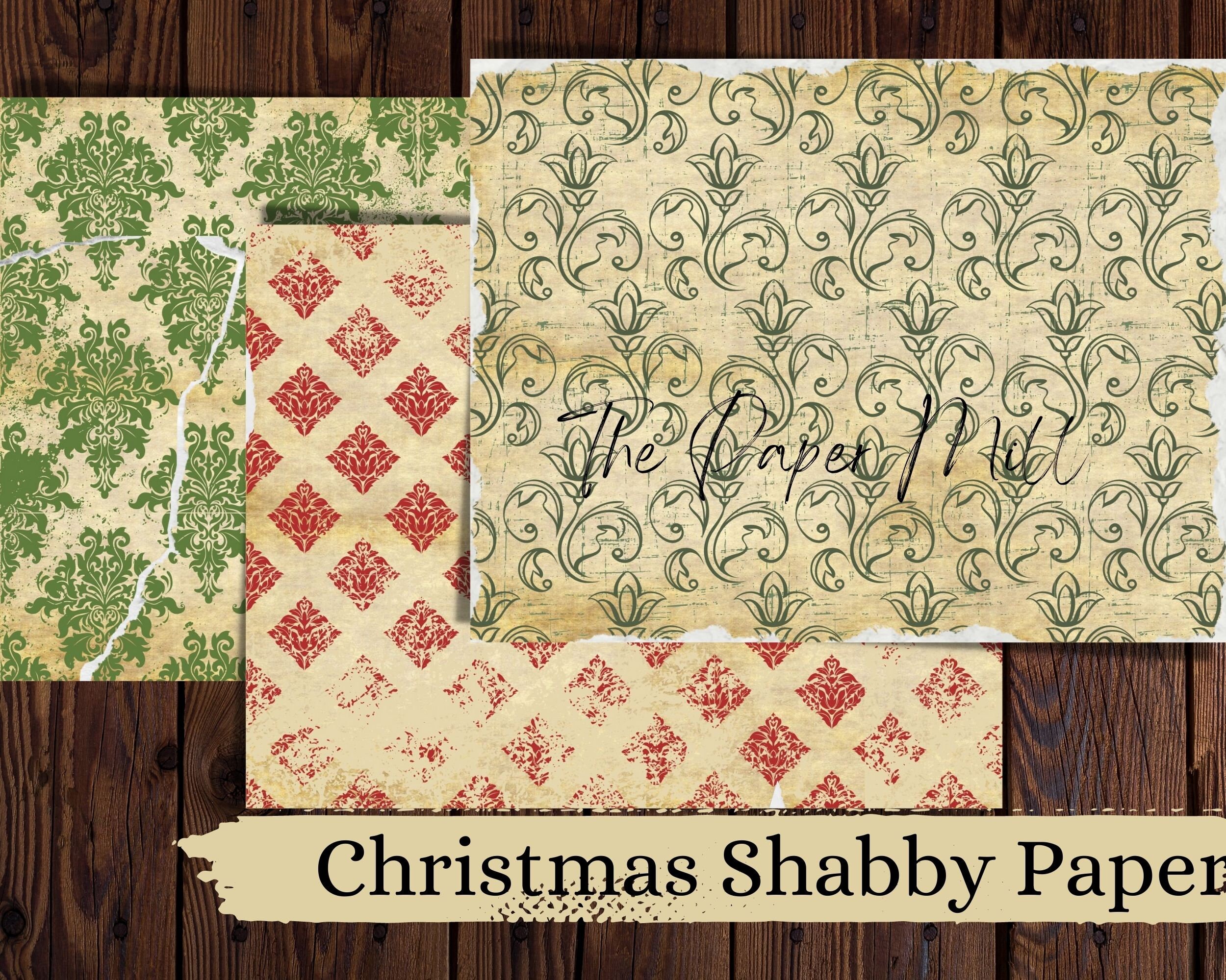 Shabby Chic Christmas Vintage Christmas Christmas Ephemera - Etsy