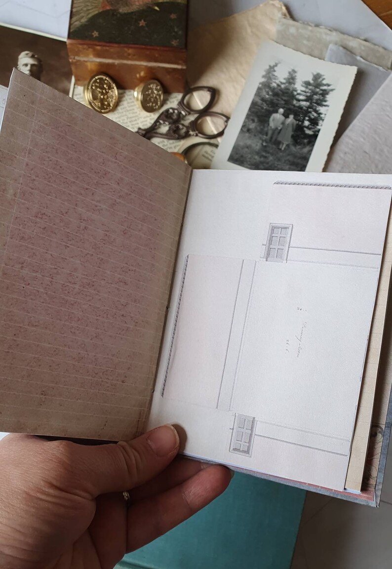 DIY Notebook Kit Printable Junk Journal Grungy Vintage - Etsy