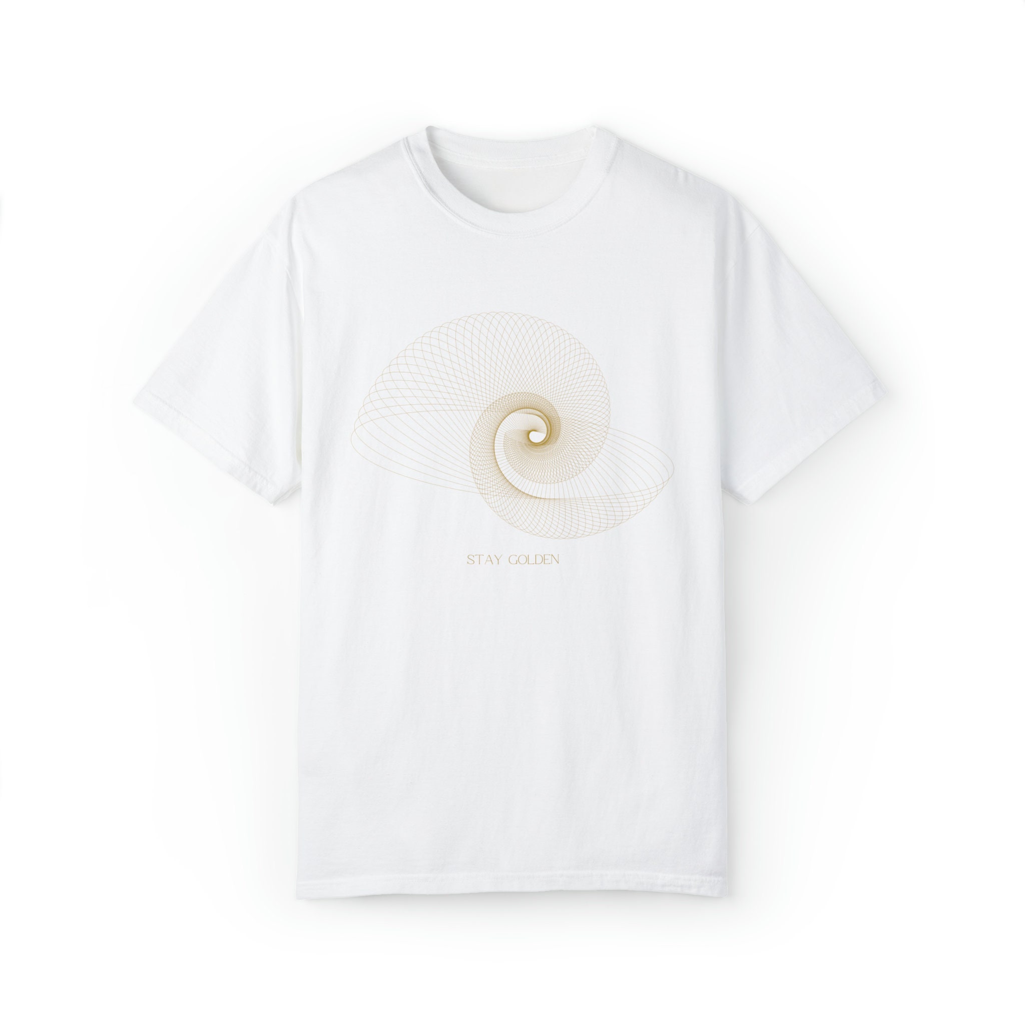 Fibonacci Spiral T-shirt: Sacred Geometry Golden Ratio Tee - Etsy