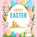 Editable Easter Card - Etsy