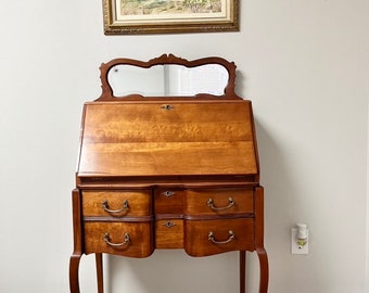 Secretary Drop Front Desk - Etsy
