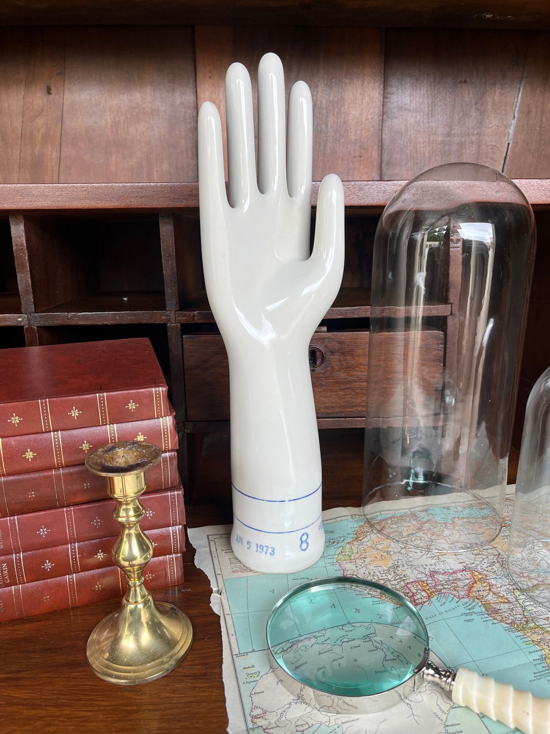 Vintage 1973 General Porcelain Hand Glove Mold 8 - Etsy