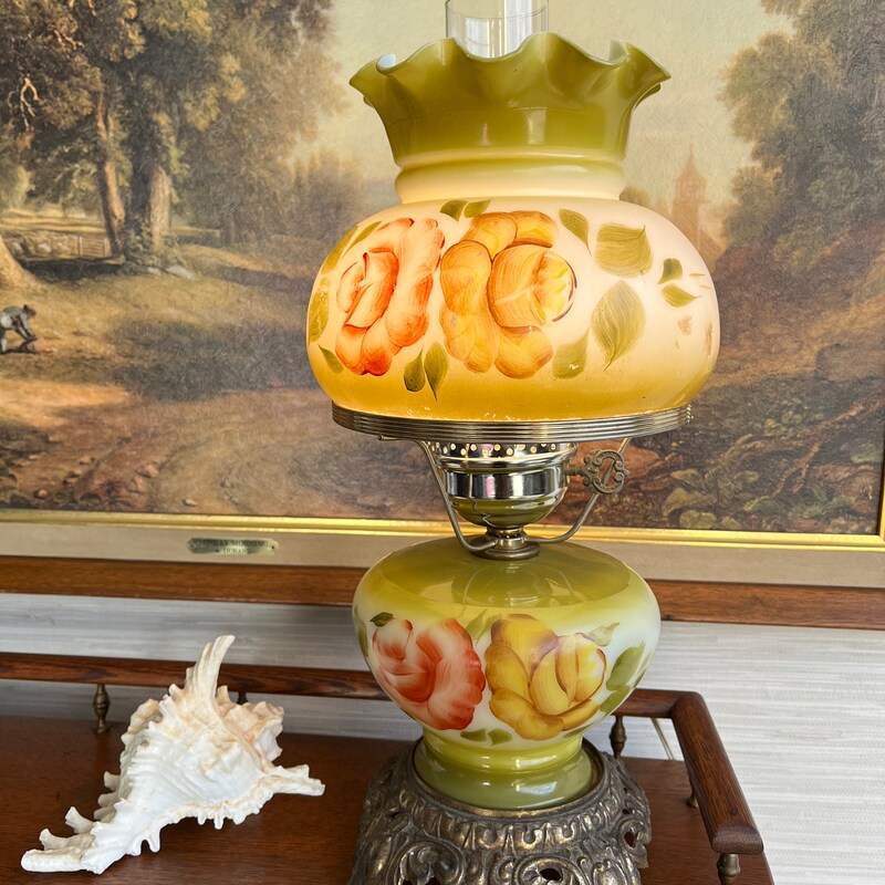Antique Hurricane Lamps - Etsy