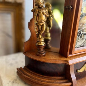 Victorian Ansonia Company Antique 1800s Walnut Brass Mantel Pendulum Clock - Etsy