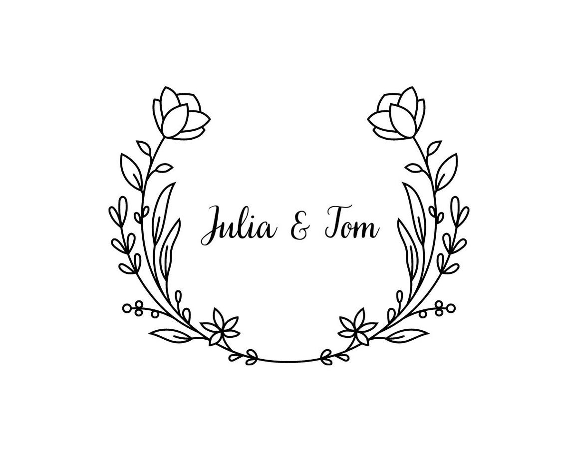 Floral Wreath Png Wreath SVG Commercial Use Svg Organic - Etsy