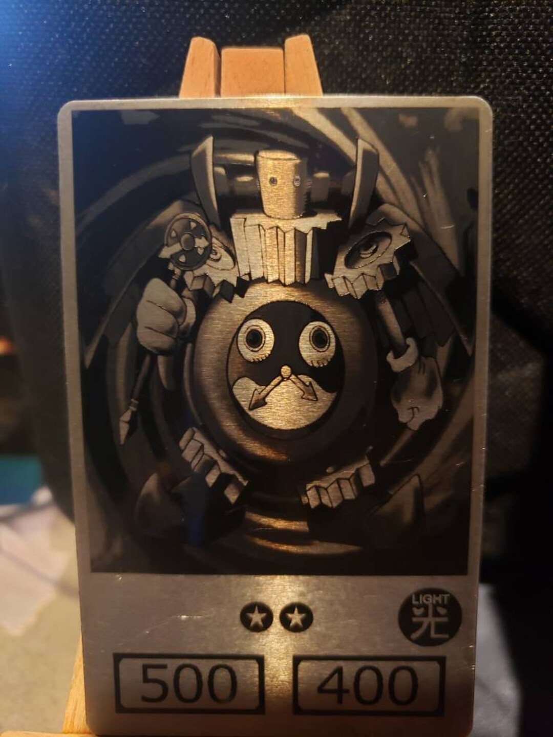 Time Wizard Custom Laser on Aluminum Cards Yugioh Fan Art - Etsy