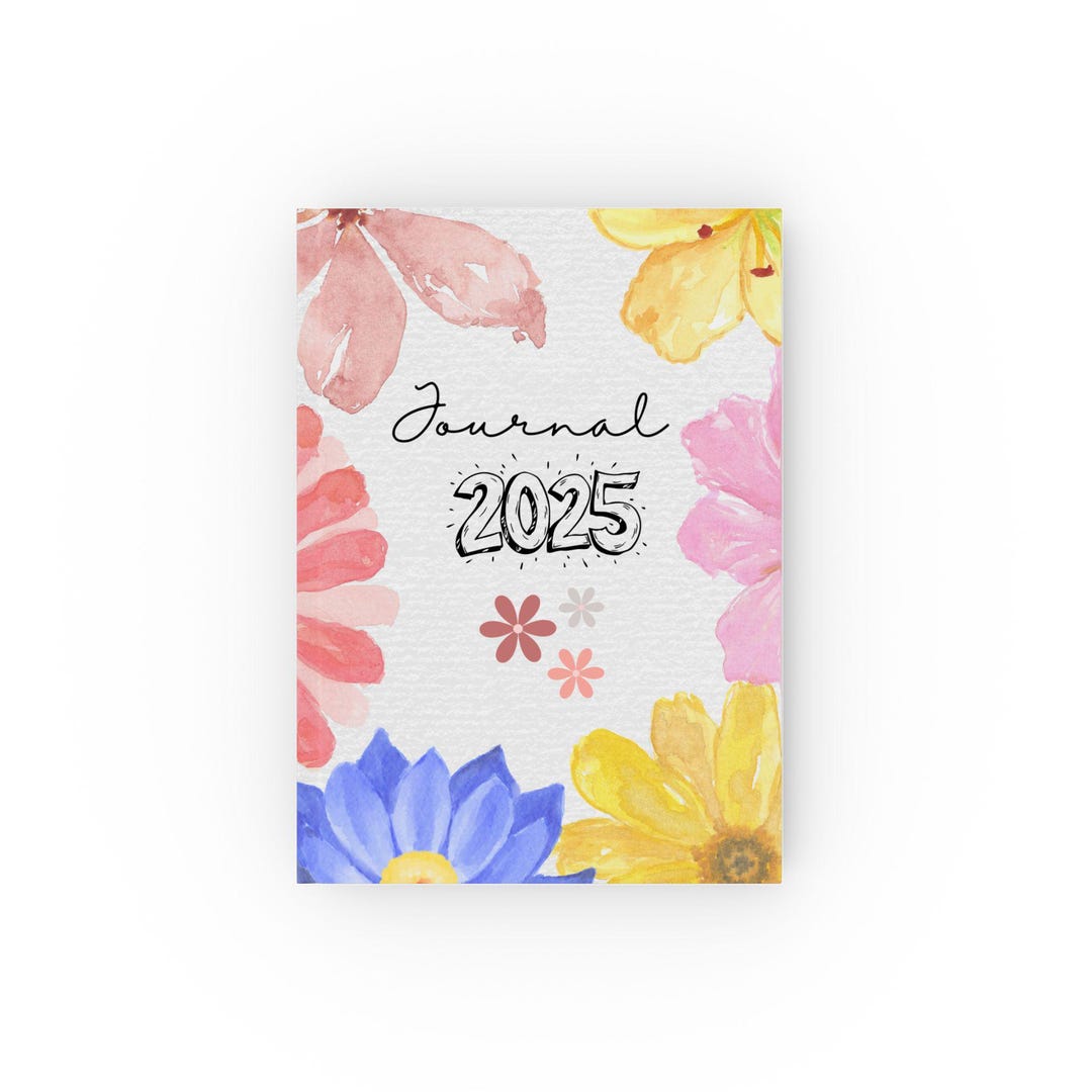 Girly Journal 2025, Cute Diary Notebook, Hardcover Planner, Pink ...