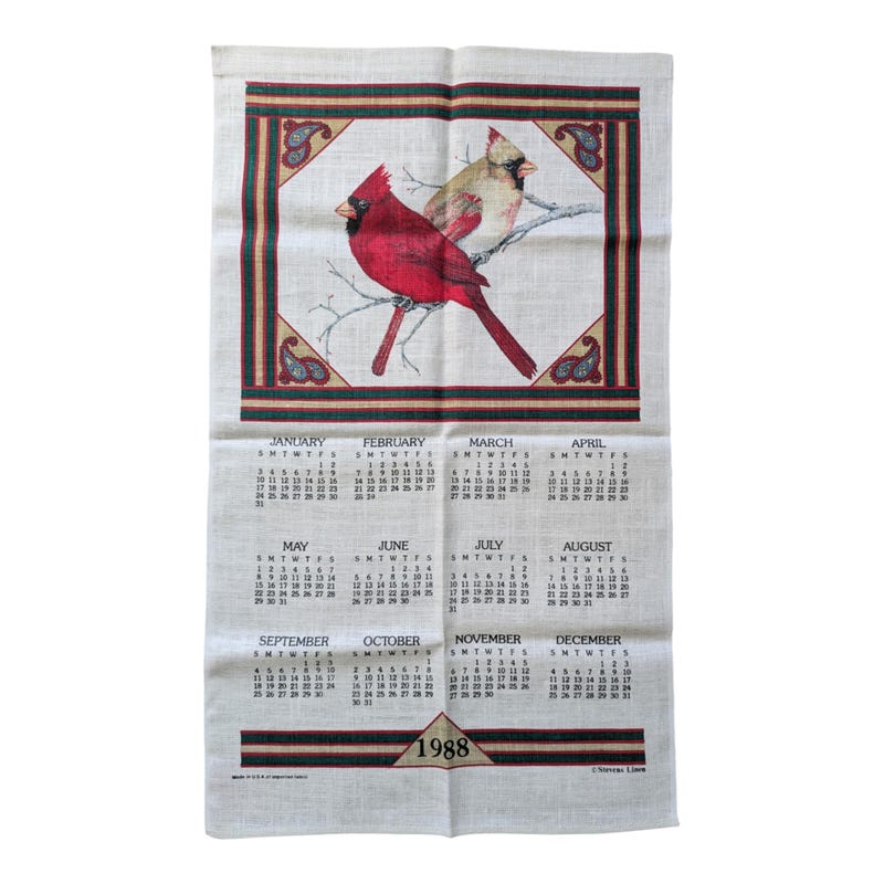 2026 Cloth Calendars - Etsy