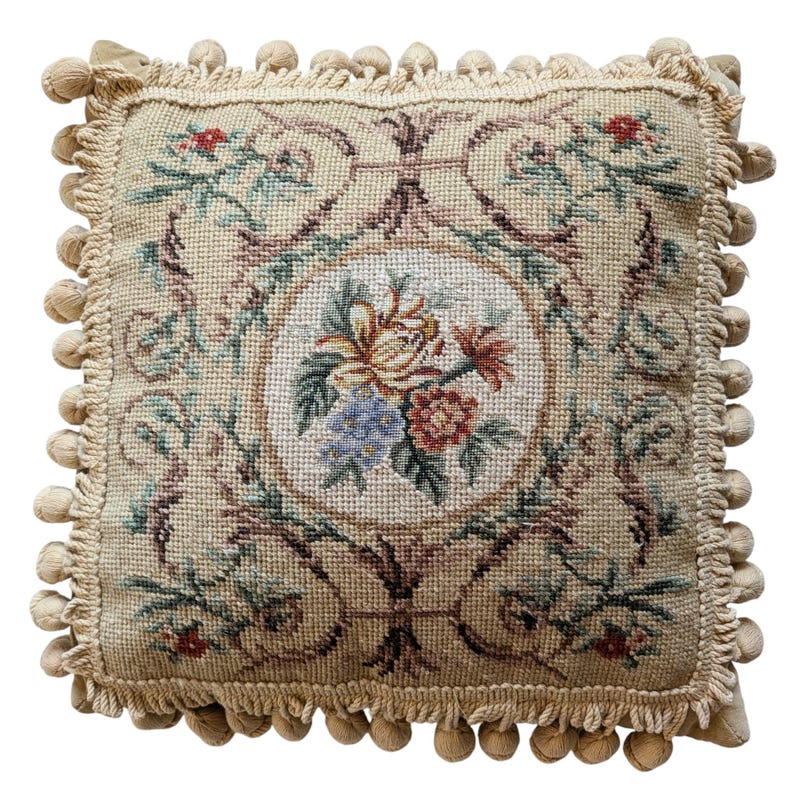Needlepoint Pillows - Etsy
