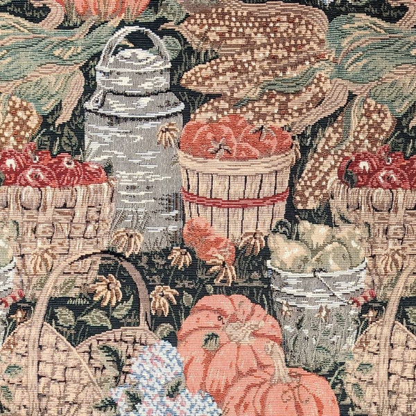 Vintage Tapestry Fabric - Etsy