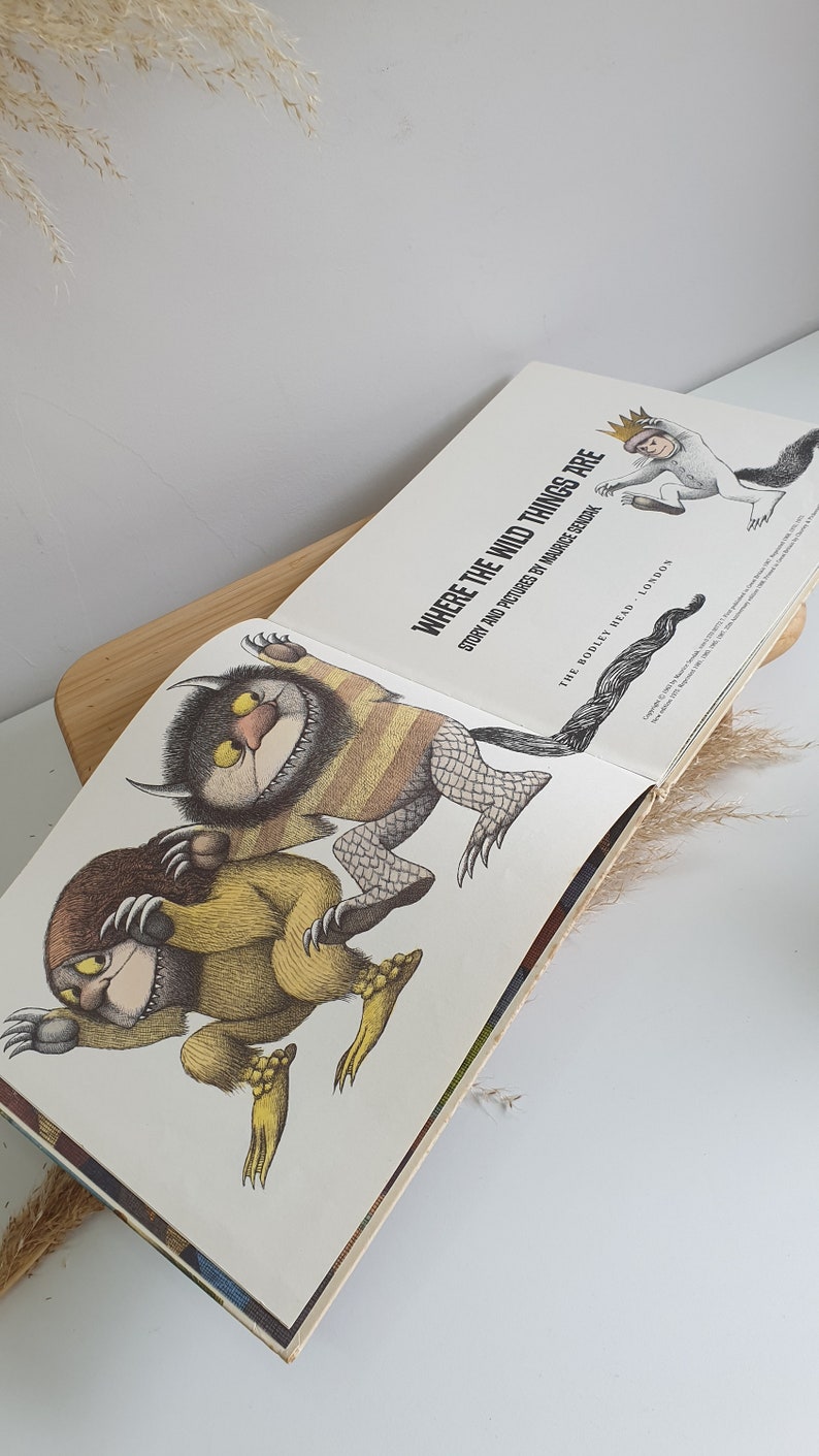 Where the Wild Things Are Maurice Sendak 25th Anniversary 1988 Edition ...