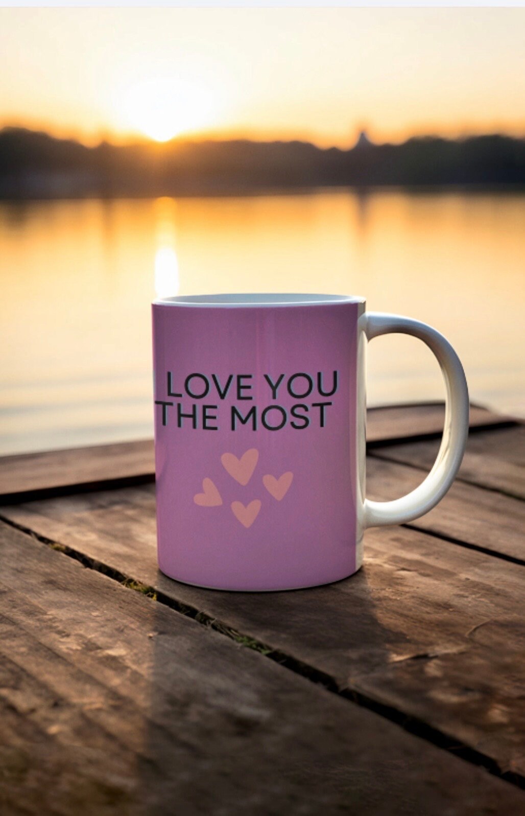 11oz Cereamic Mug, I Love You the Most Mug Accent Mugs for Your Morning ...