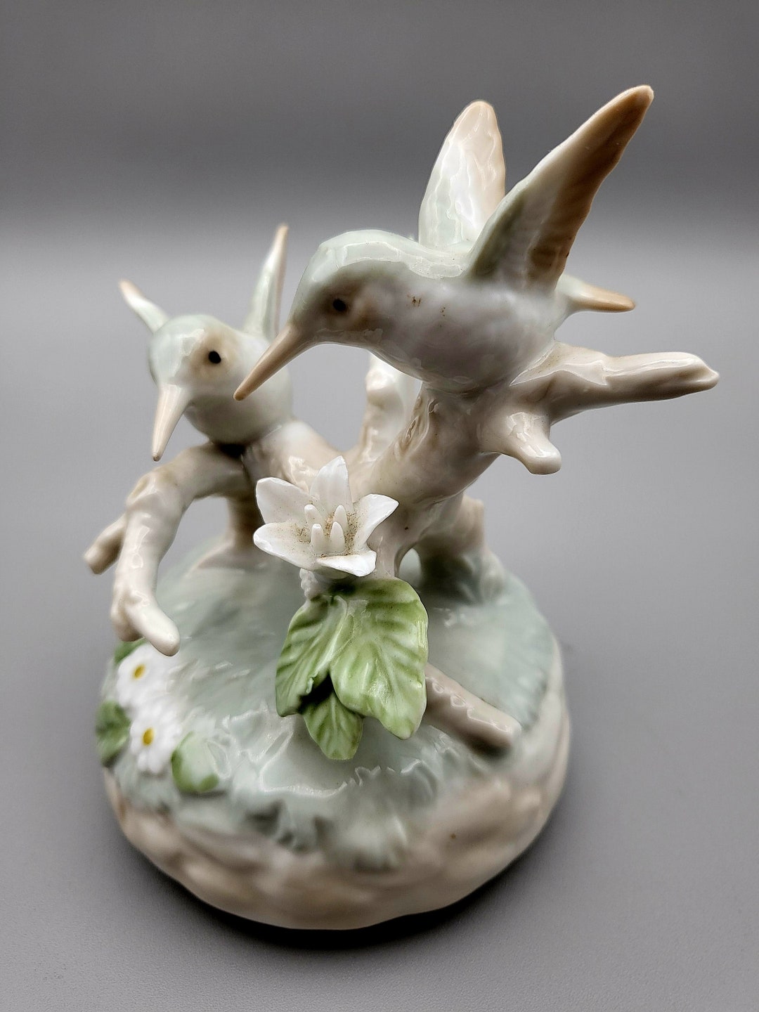 Vintage OTATIRI Japan Hummingbird Music Box Plays Tenderly - Etsy