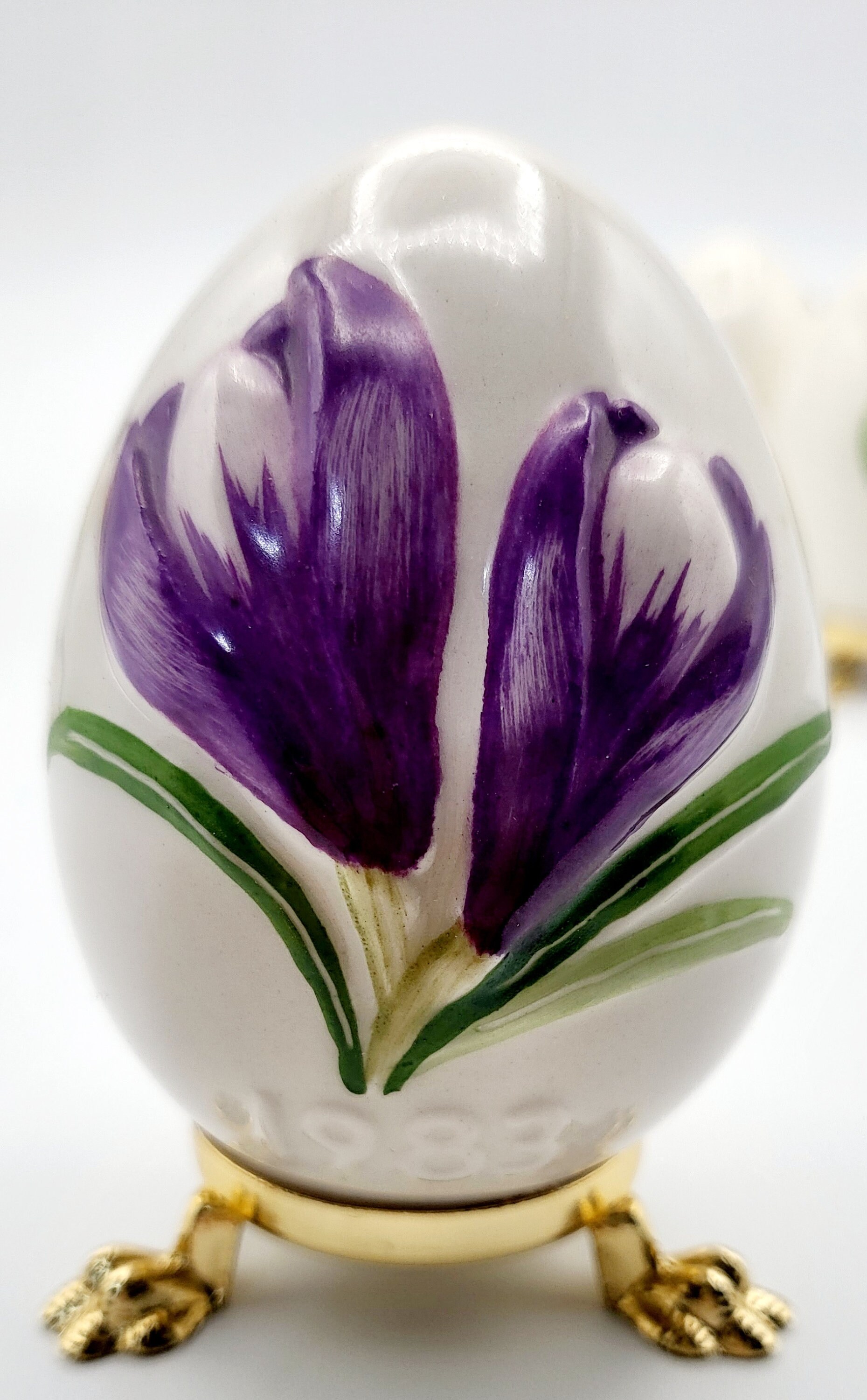 Vintage 7 Piece 1980s GOEBEL Porcelain Eggs and Holders With - Etsy