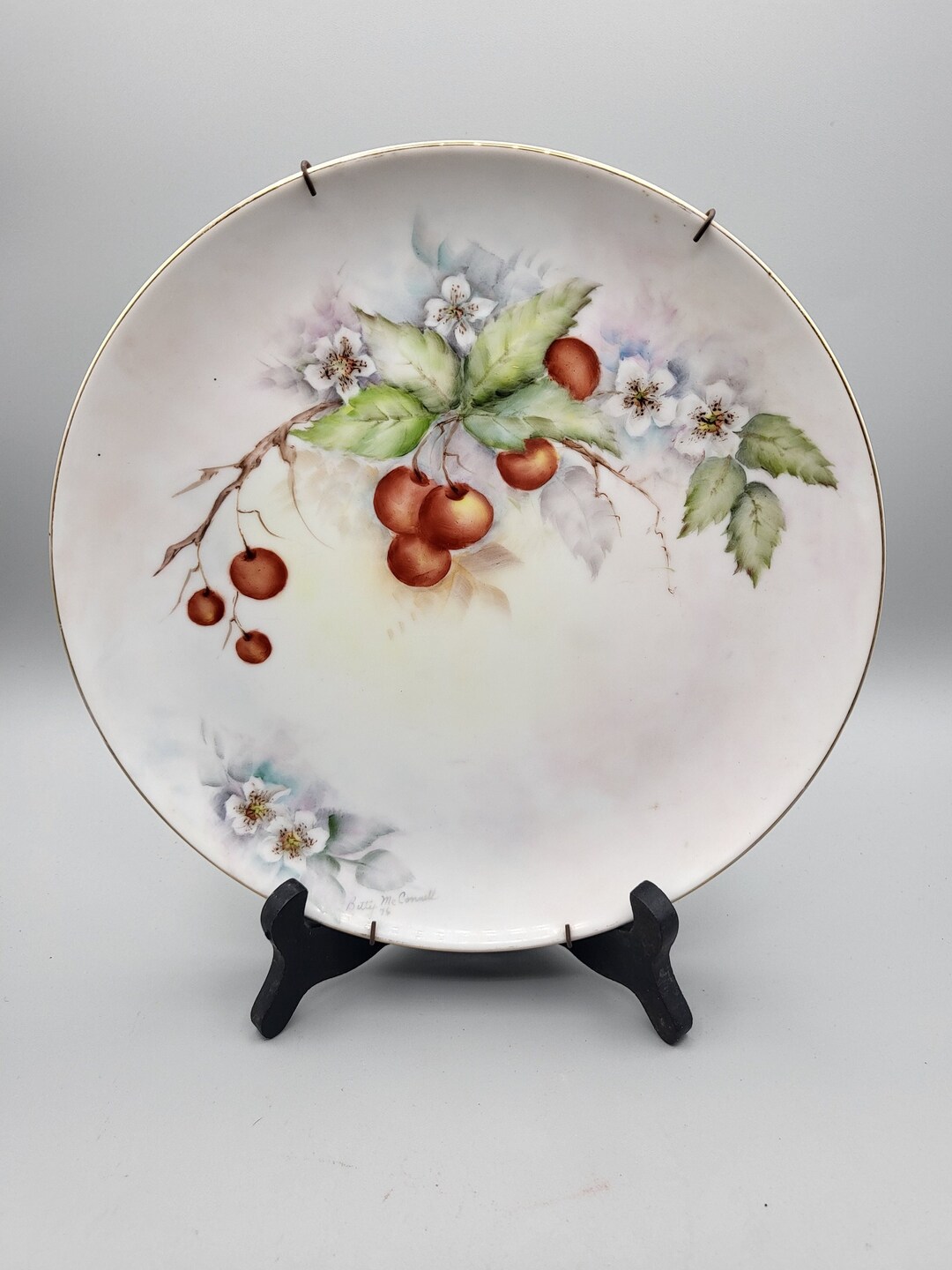 Vintage Kayson's Fine China Japan Hand Painted White Dogwood Flowers ...