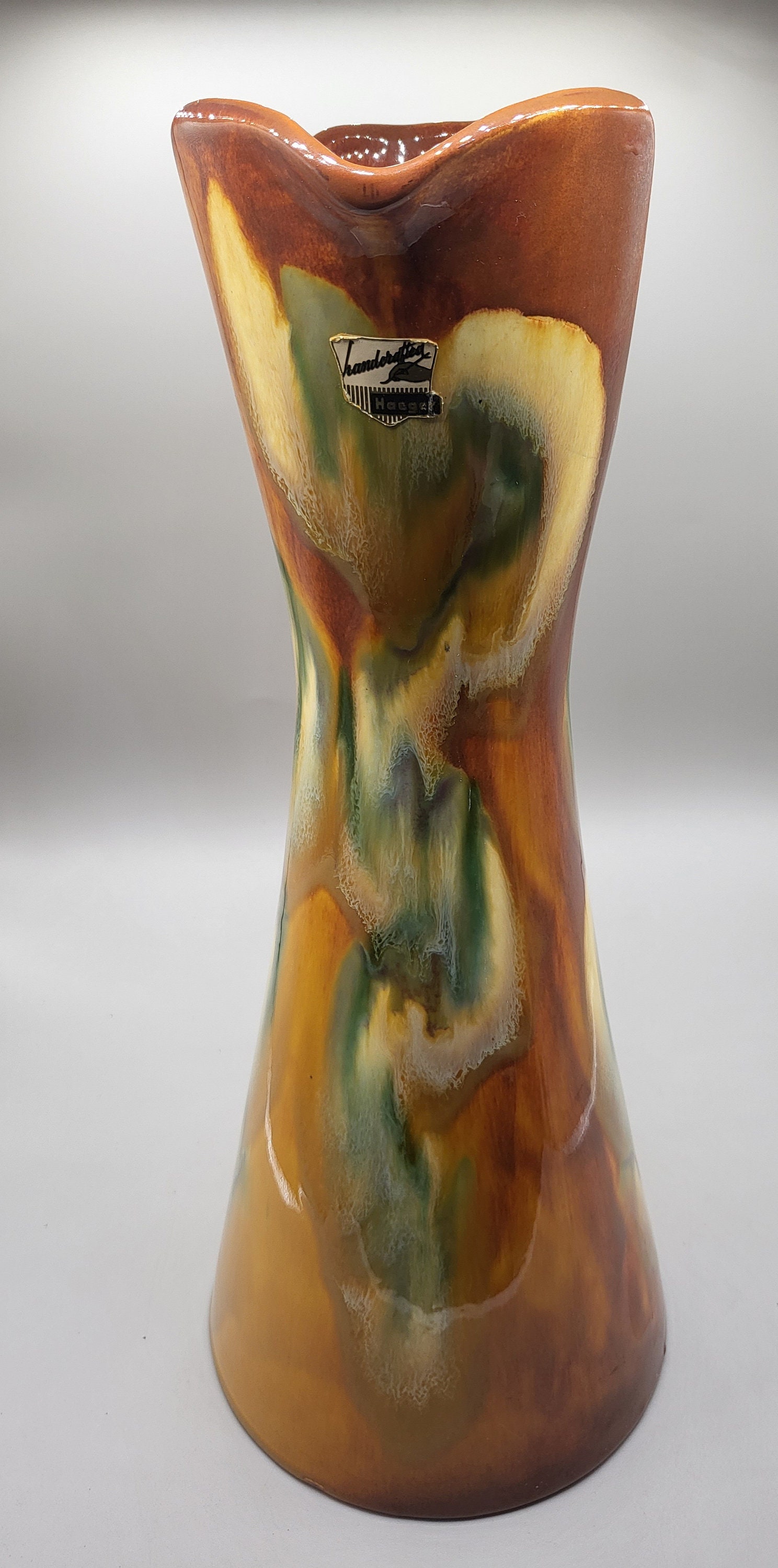 Vintage Mid Century ROYAL HAEGER R-1619-S Handcrafted Pottery Pitcher ...