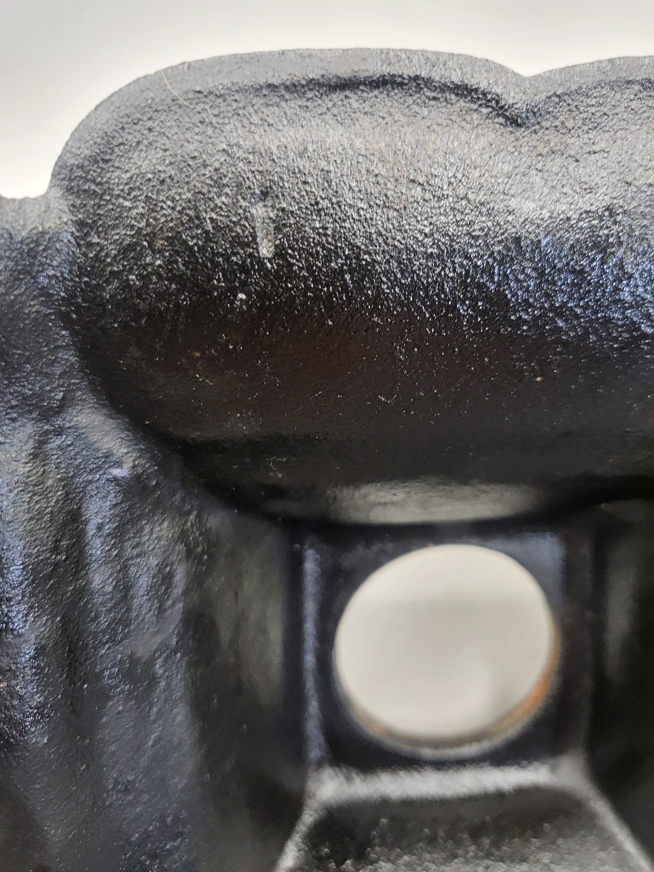 Antique Early 1900s Cast Iron Ink Well With Removable Lid and Pot ...