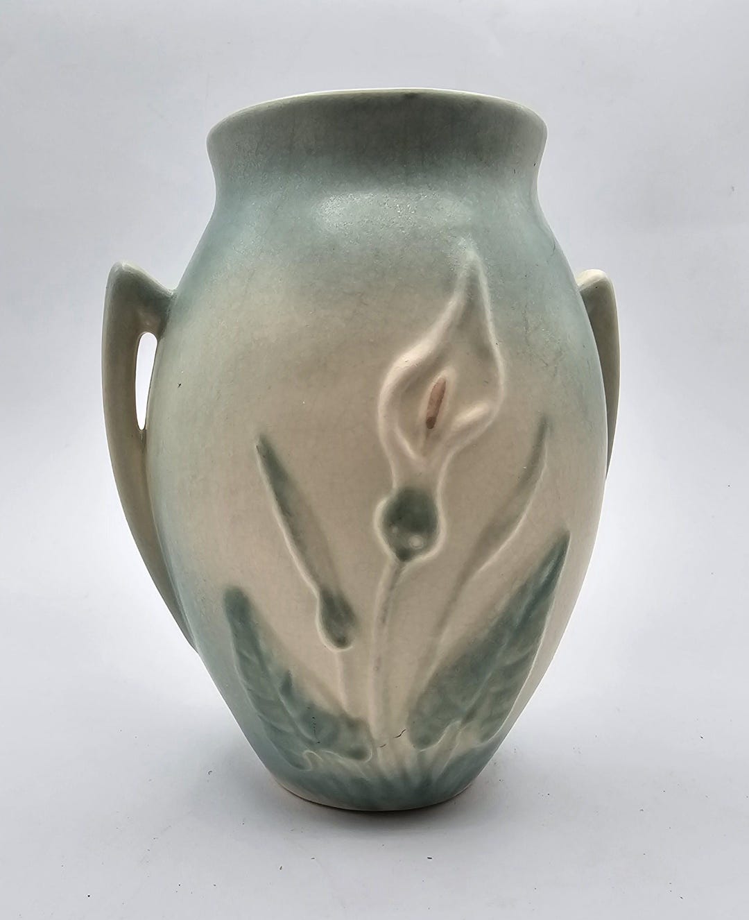 Circa 1940s Calla Lily Jack in the Pulpit HULL VASE 504-6 Made in USA ...