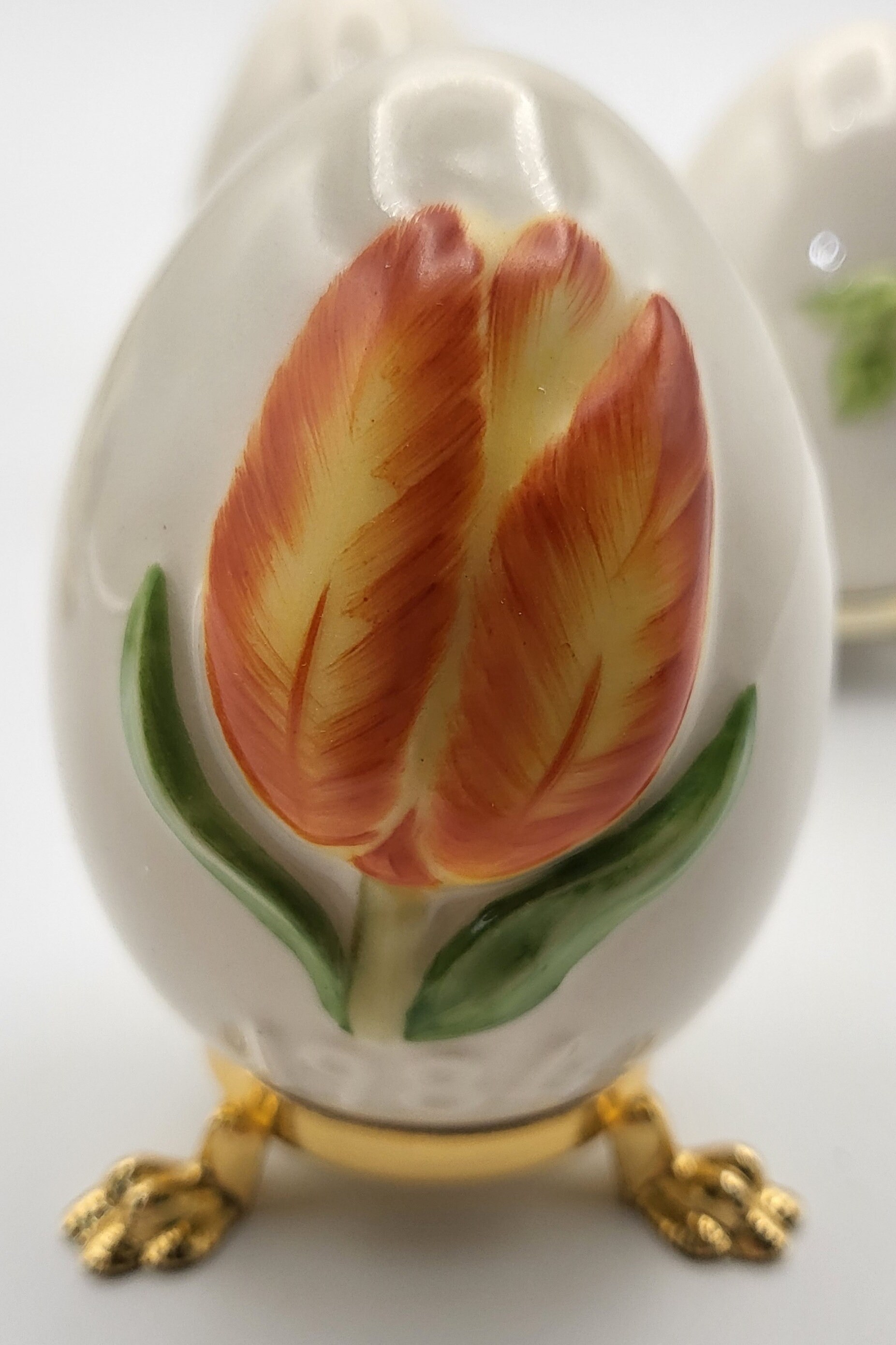 Vintage 7 Piece 1980s GOEBEL Porcelain Eggs and Holders With - Etsy