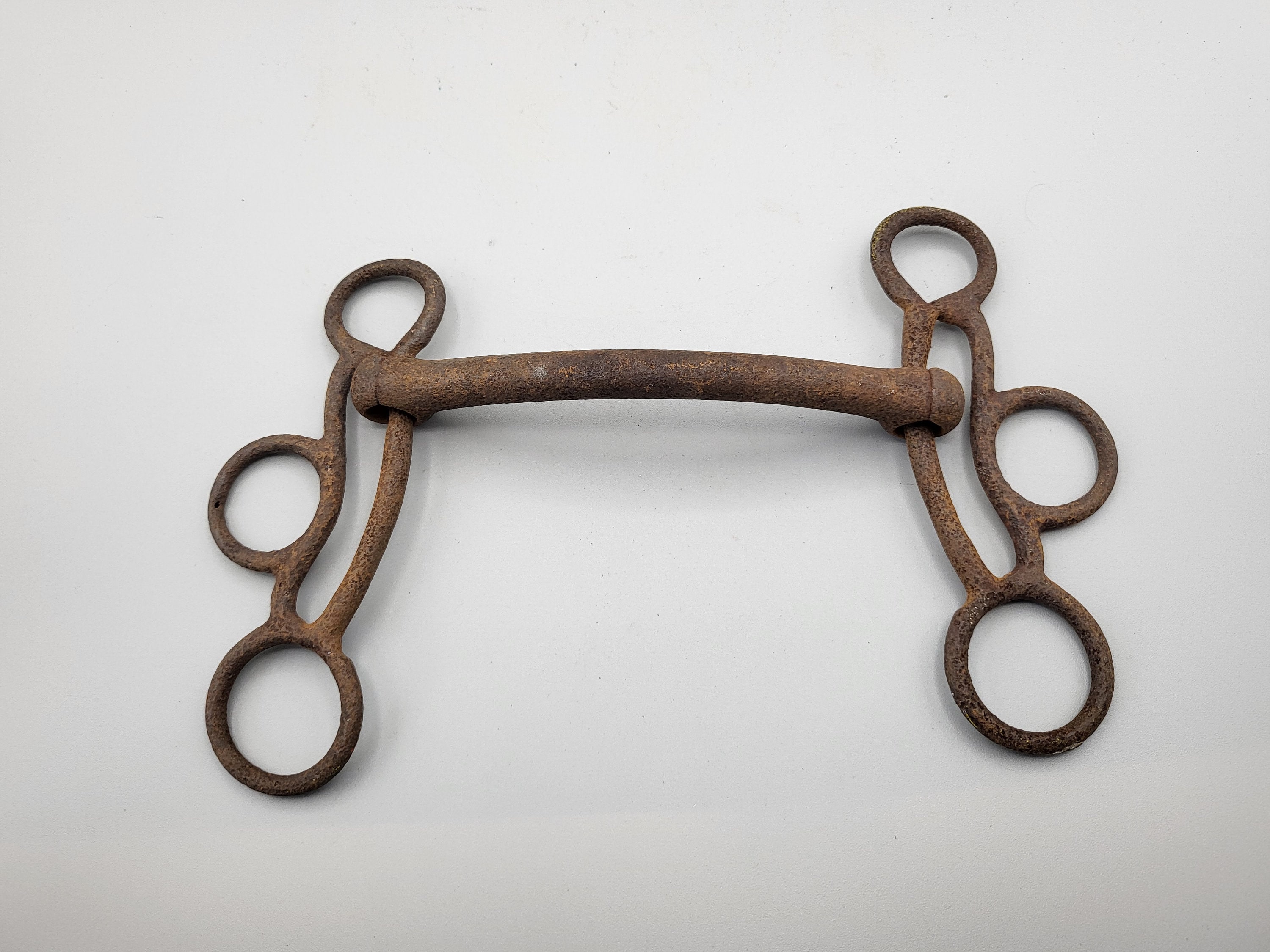 4 Antique/primitive Horse Bridal Bits Western Deco - Etsy