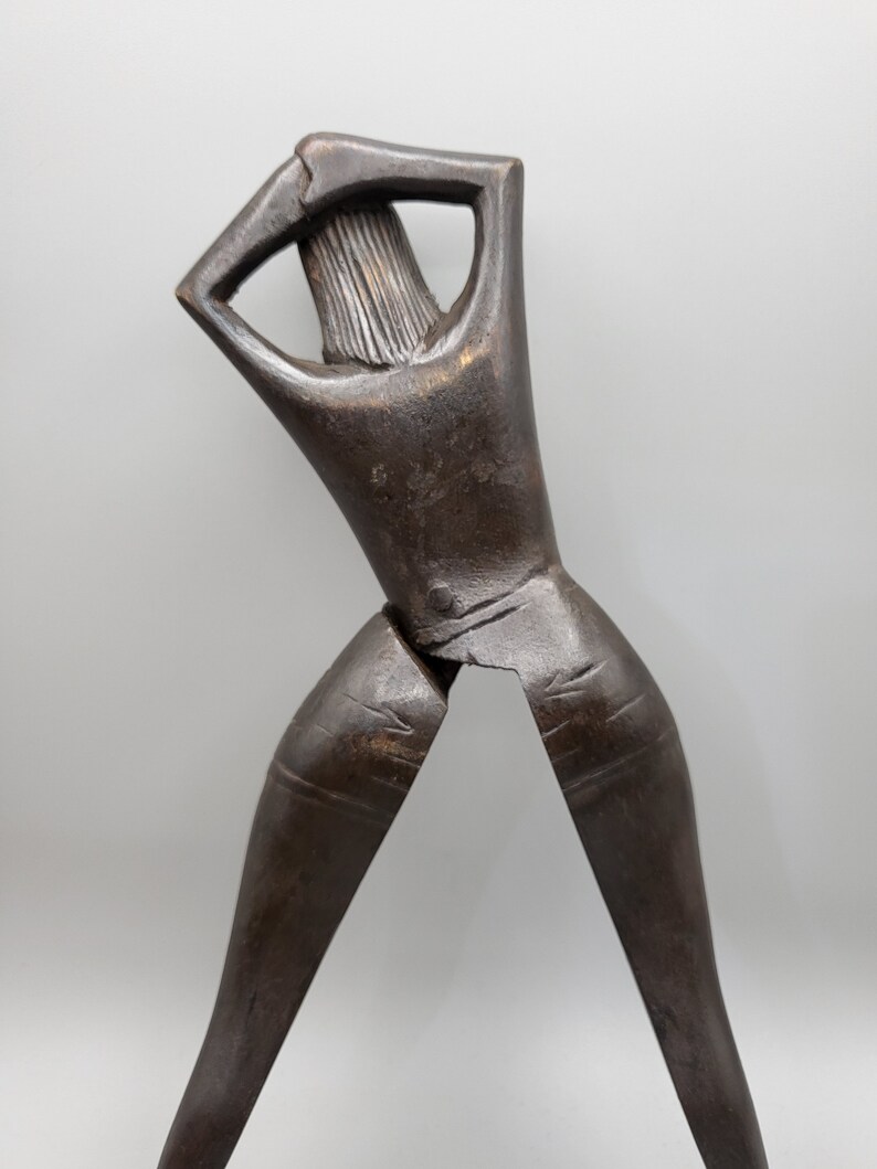 Circa 1950s Hand Carved Naked Lady Wooden Nutcracker - Etsy