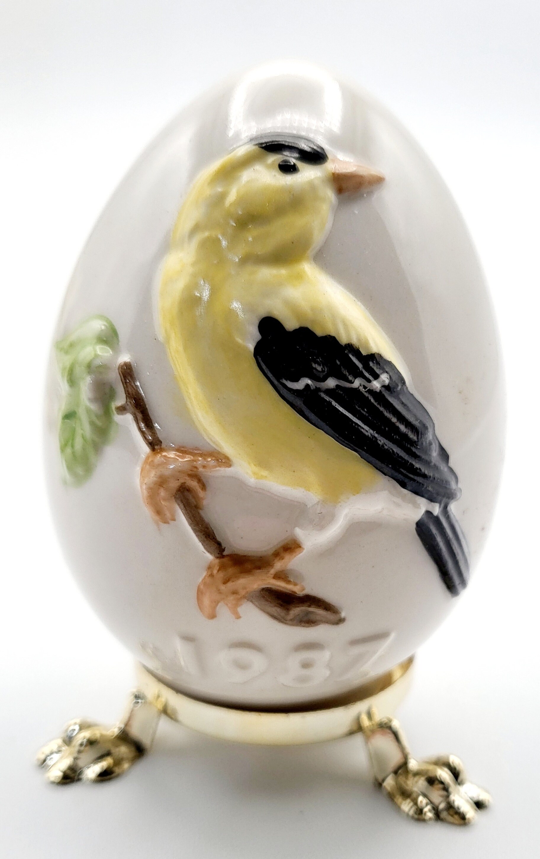 Vintage 7 Piece 1980s GOEBEL Porcelain Eggs and Holders With - Etsy