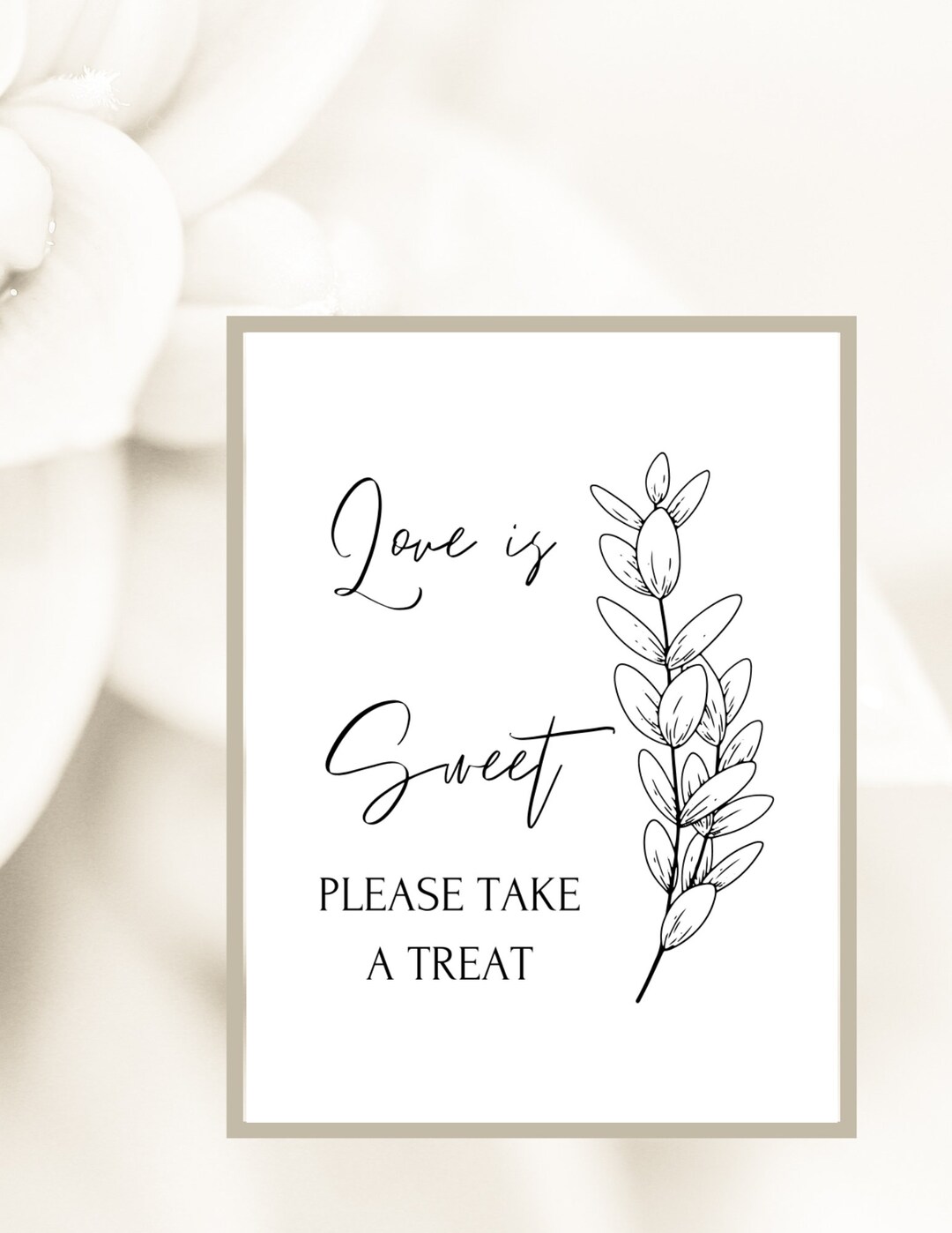 Wedding Dessert Table Sign - Etsy UK