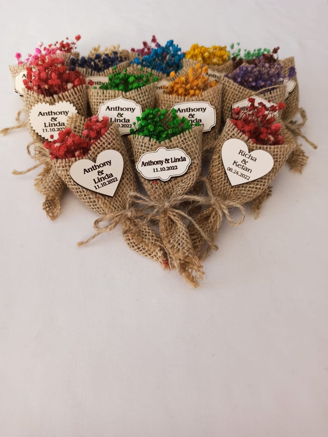 Personalized Wedding Favors for Guests , Flower Favors Gift , Mini ...