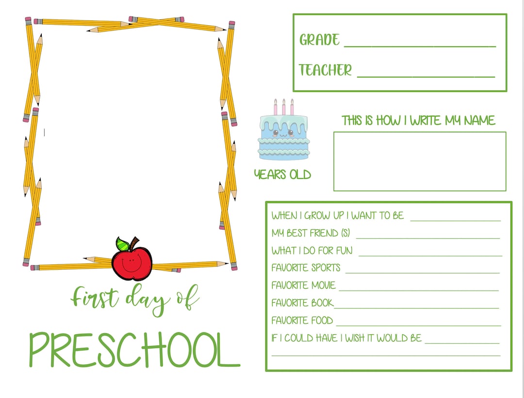 School Work Memory Box Digital Download/ Kids Classwork Saving File ...