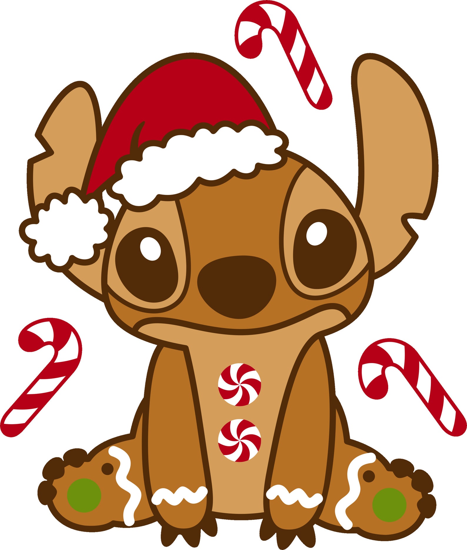 Cute Gingerbread Man File / Christmas Stitch/ Cute Snowman/ Christmas ...