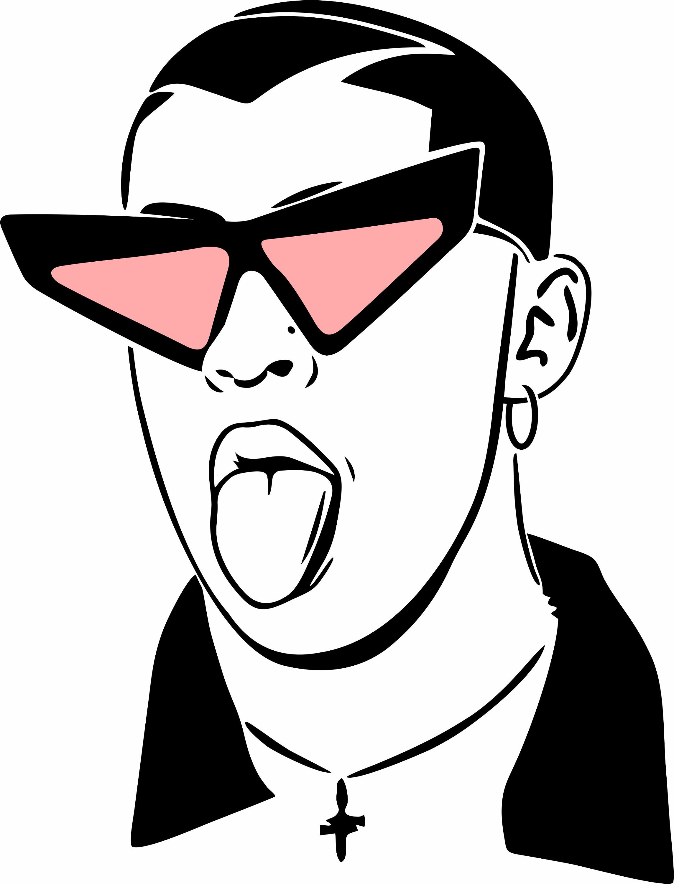 Bad Bunny SVG and JPG Files Download Only - Etsy