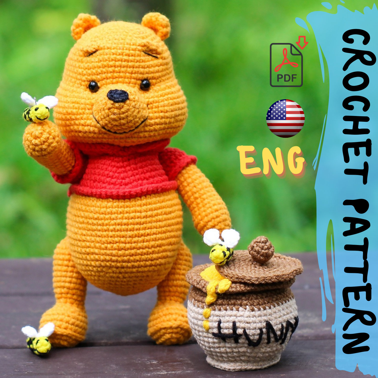 Winnie The Pooh Crochet Pattern 14 Free Winnie The Pooh Crochet