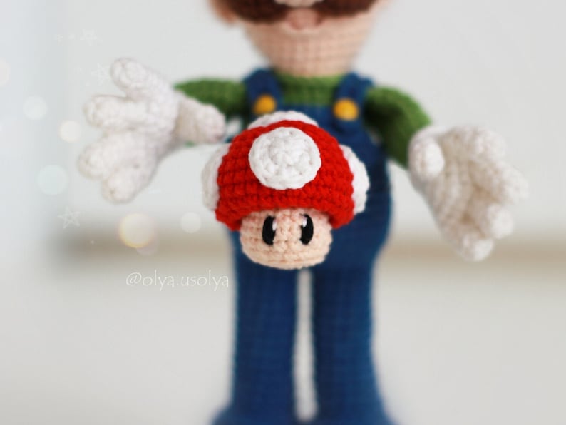 Crochet Pattern Bro Super Plumber PDF ENGLISH Easy - Etsy
